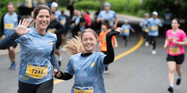 Course des pompiers de Laval