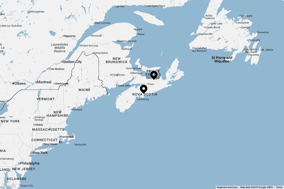 NS marathon race locations map